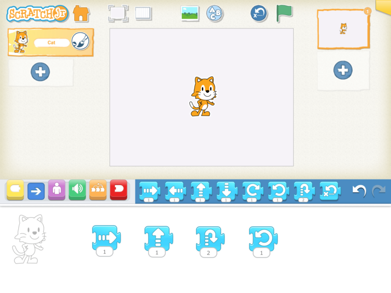 ScratchJr K – Coding as Another Language