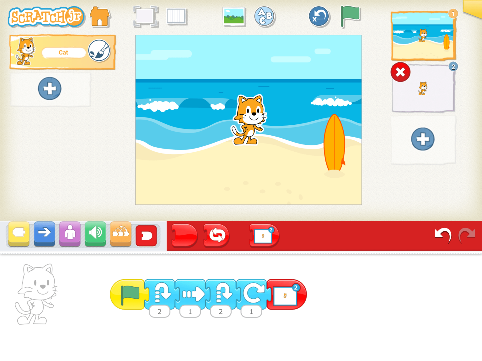 ScratchJr 2nd Spanish – Coding as Another Language