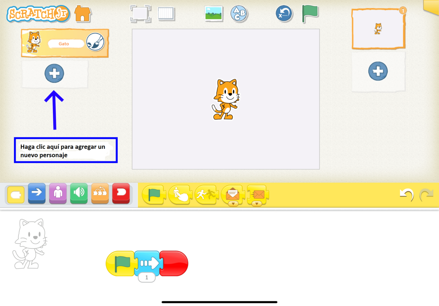 ScratchJr K – Spanish – Coding as Another Language