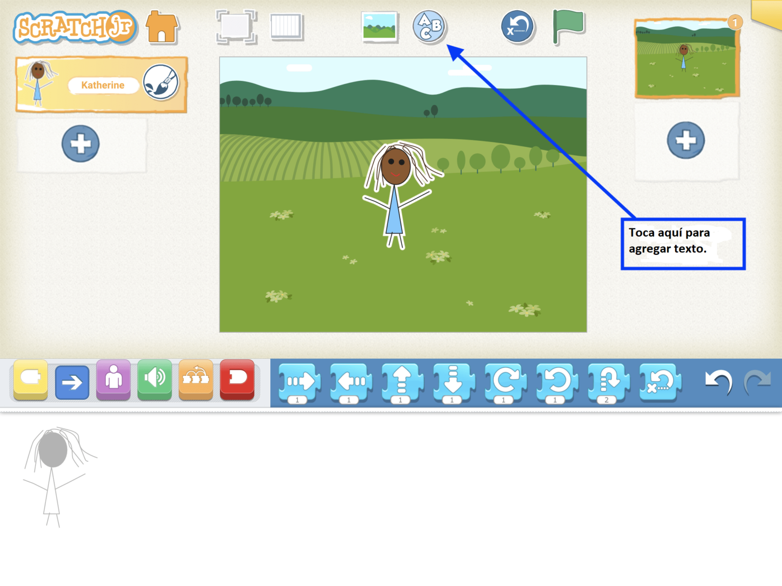 ScratchJr K – Spanish – Coding as Another Language
