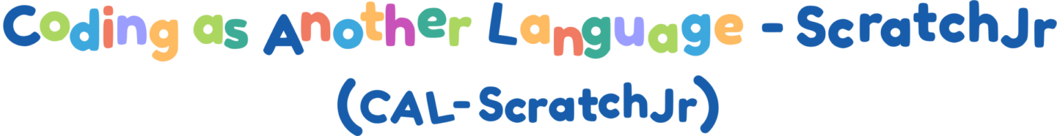 ScratchJr 2nd – Coding as Another Language